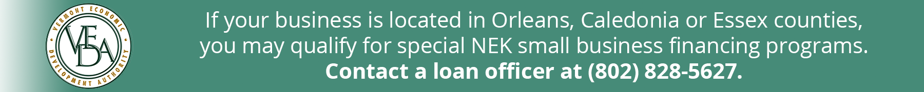 Vermont Small Business Loan Program | VEDA